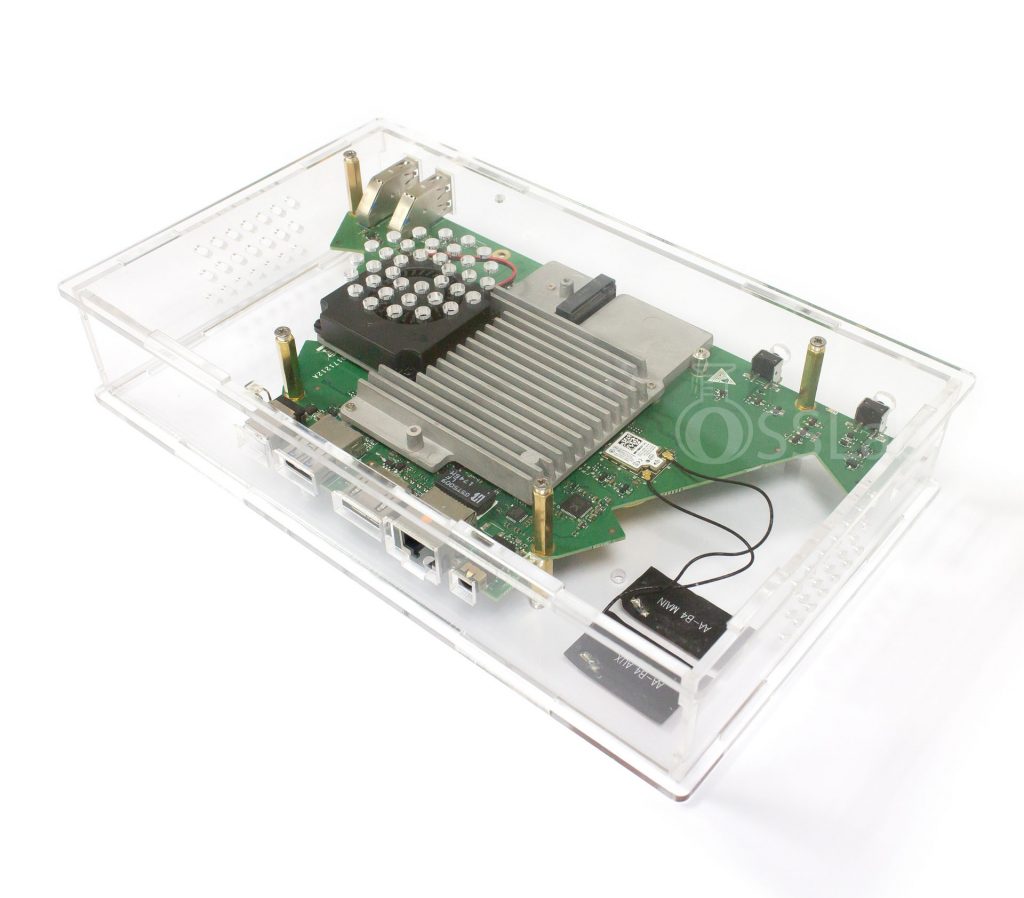 銳角雲改裝套件：透明壓克力外殼+BIOS電池 - OSSLab.tv