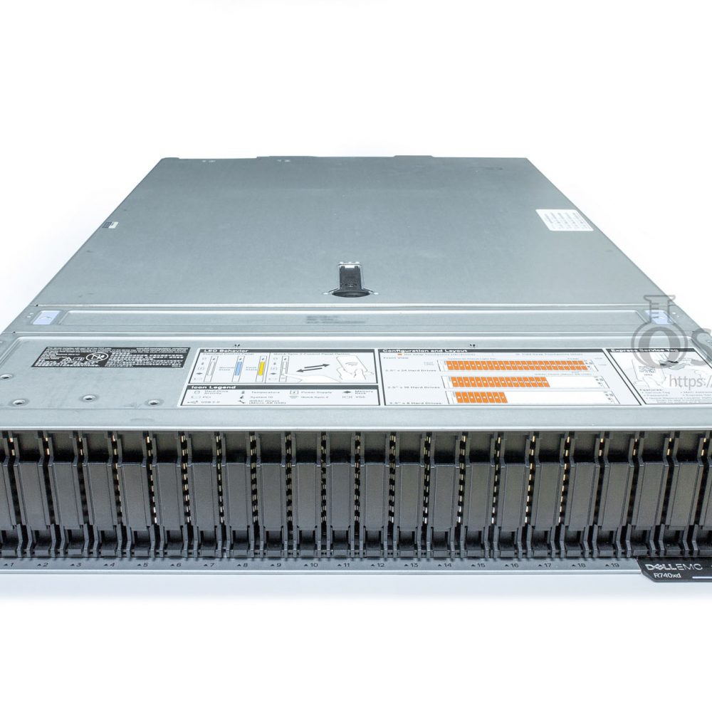 Dell EMC PowerEdge R740xd 2.5" 24-bay 機架式伺服器主機2U - OSSLab.tv