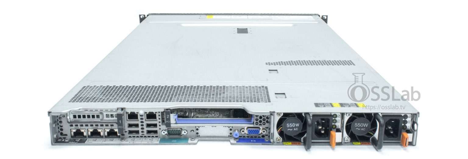 [入門款] IBM System x3550 M4 機架式1U 2S高性能入門伺服器主機 - OSSLab.tv