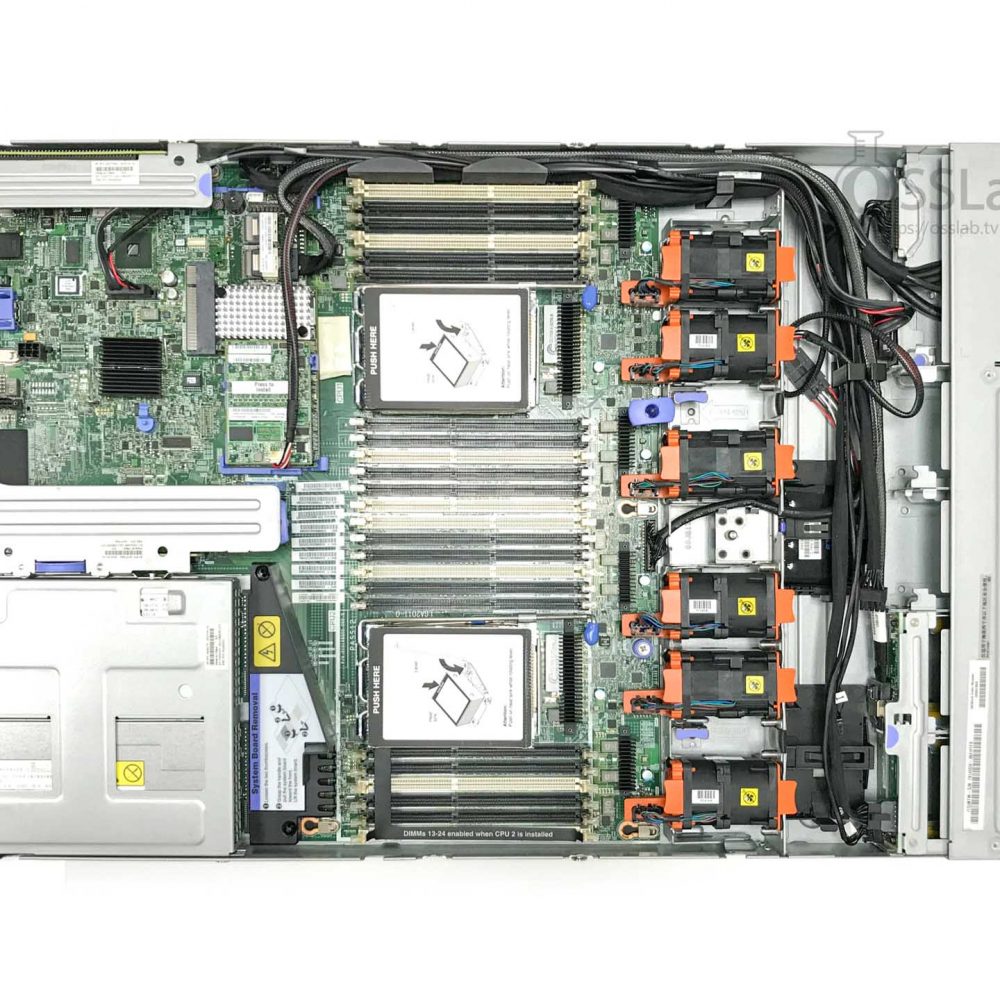 [入門款] IBM System x3550 M4 機架式1U 2S高性能入門伺服器主機 - OSSLab.tv