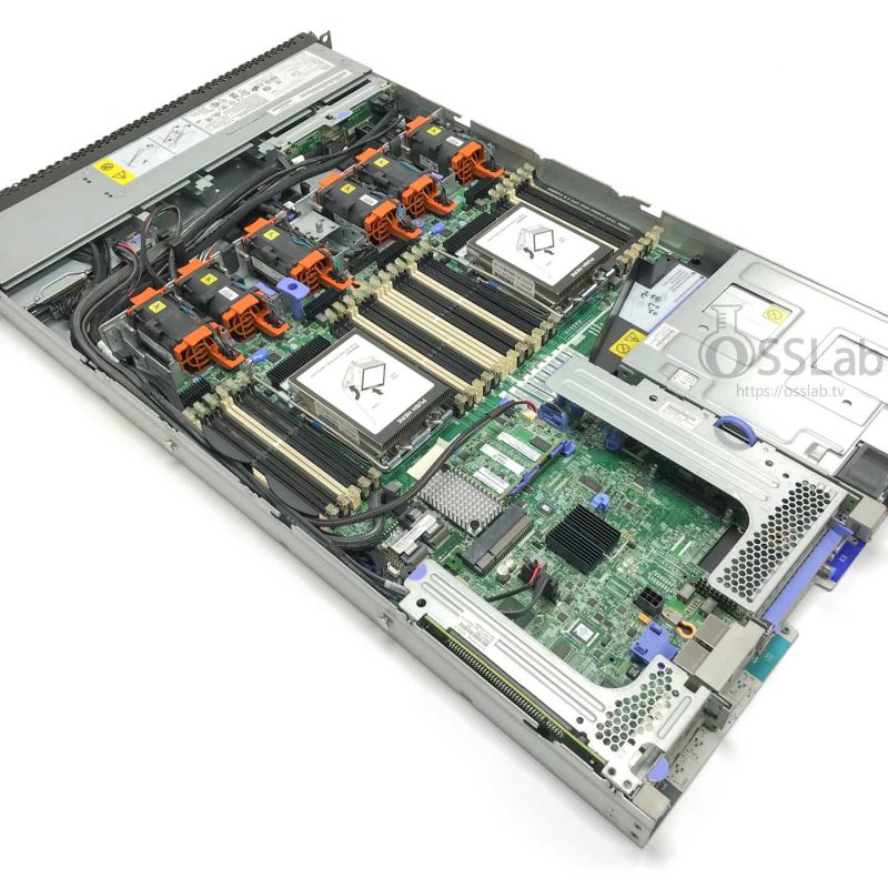 [入門款] IBM System x3550 M4 機架式1U 2S高性能入門伺服器主機 - OSSLab.tv