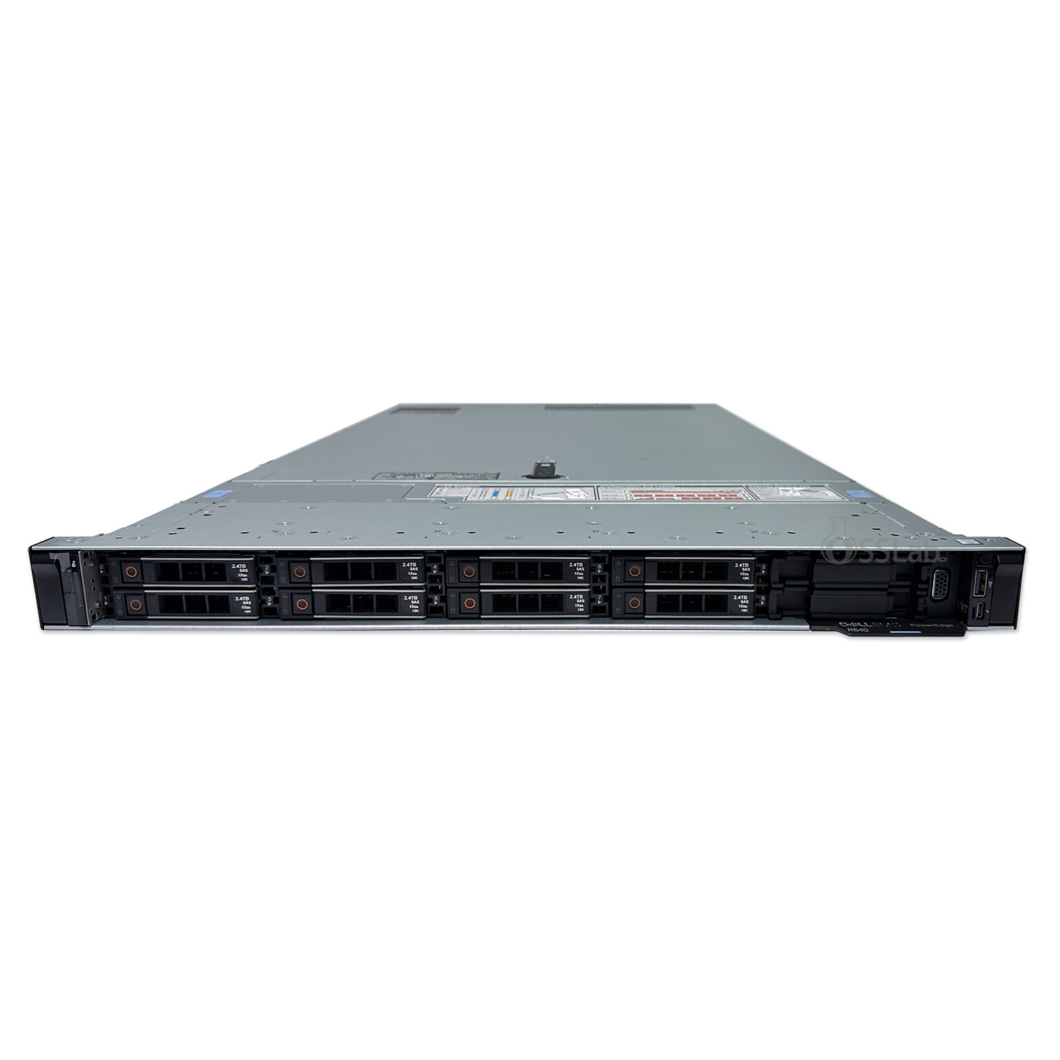 Dell EMC PowerEdge R640 2.5" 10-bay 機架式伺服器主機1U - OSSLab.tv