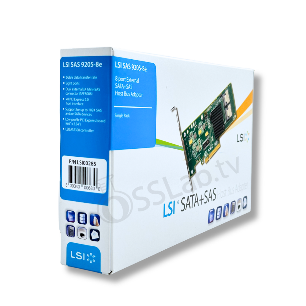 LSI 9205-8e RAID Controller - OSSLab.tv
