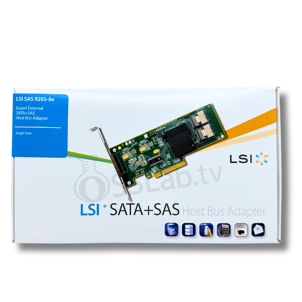 LSI 9205-8e RAID Controller - OSSLab.tv