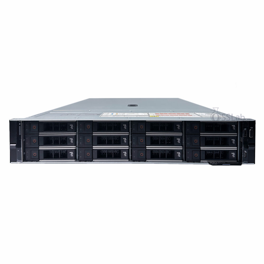 Dell PowerEdge R750 伺服器｜全新現貨 12Bay 3.5吋 GPU擴充 AI運算｜OSSLab