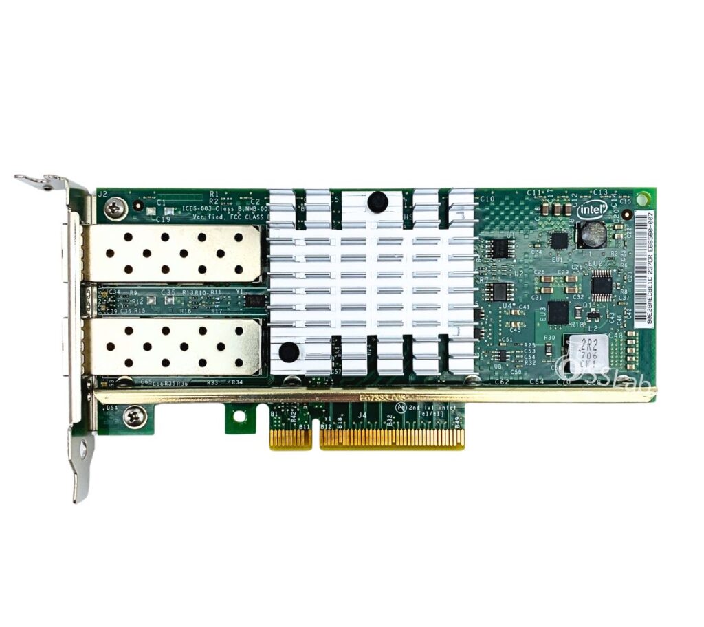 Intel X520-DA2 10G 雙埠 光纖/Fiber 網路卡 Network Adapter - OSSLab.tv